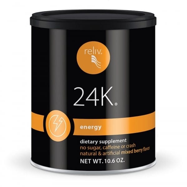 Reliv 24K Healthy Energy, Focus + Stress Relief - Ind. Distributor