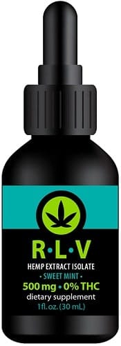 Premium RLV Hemp Isolate 500 mg Supports Your Overall Wellness